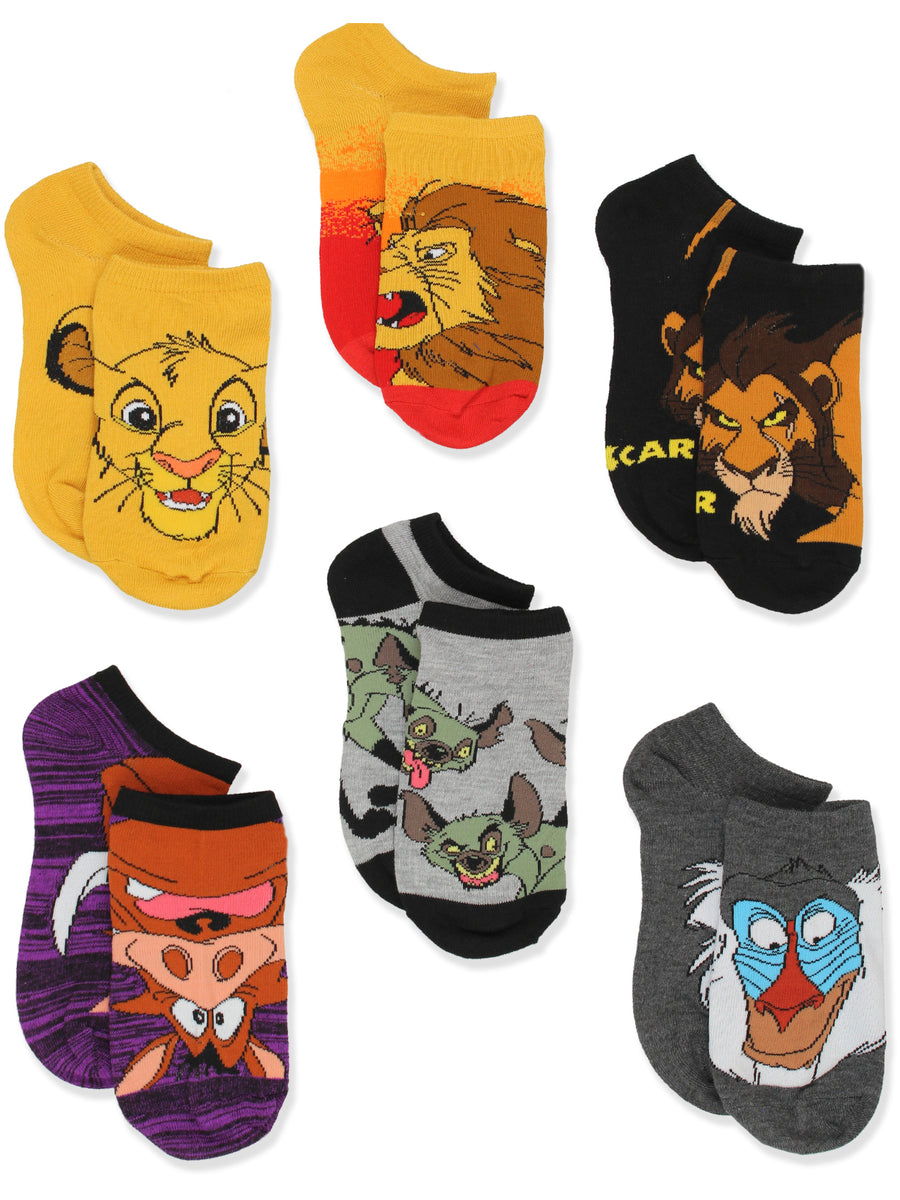 Disney The Lion King Socks 6-Pack – Yankee Toybox