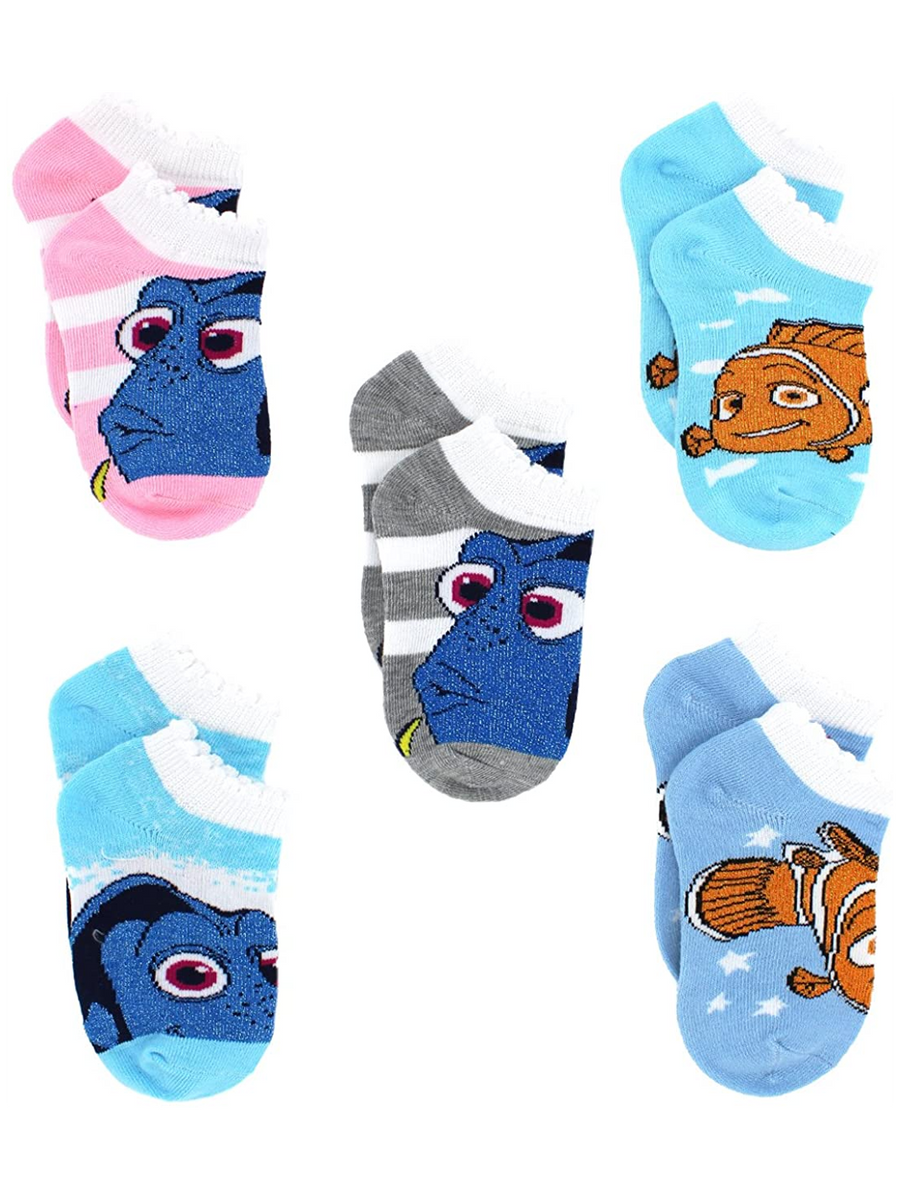 Disney Finding Dory Nemo Socks 5-Pack – Yankee Toybox