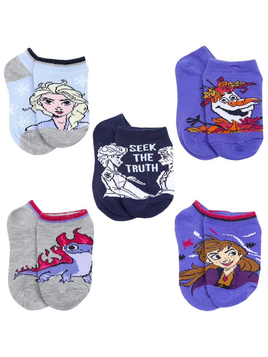 Frozen 2 No Show Socks 5-Pack – Yankee Toybox