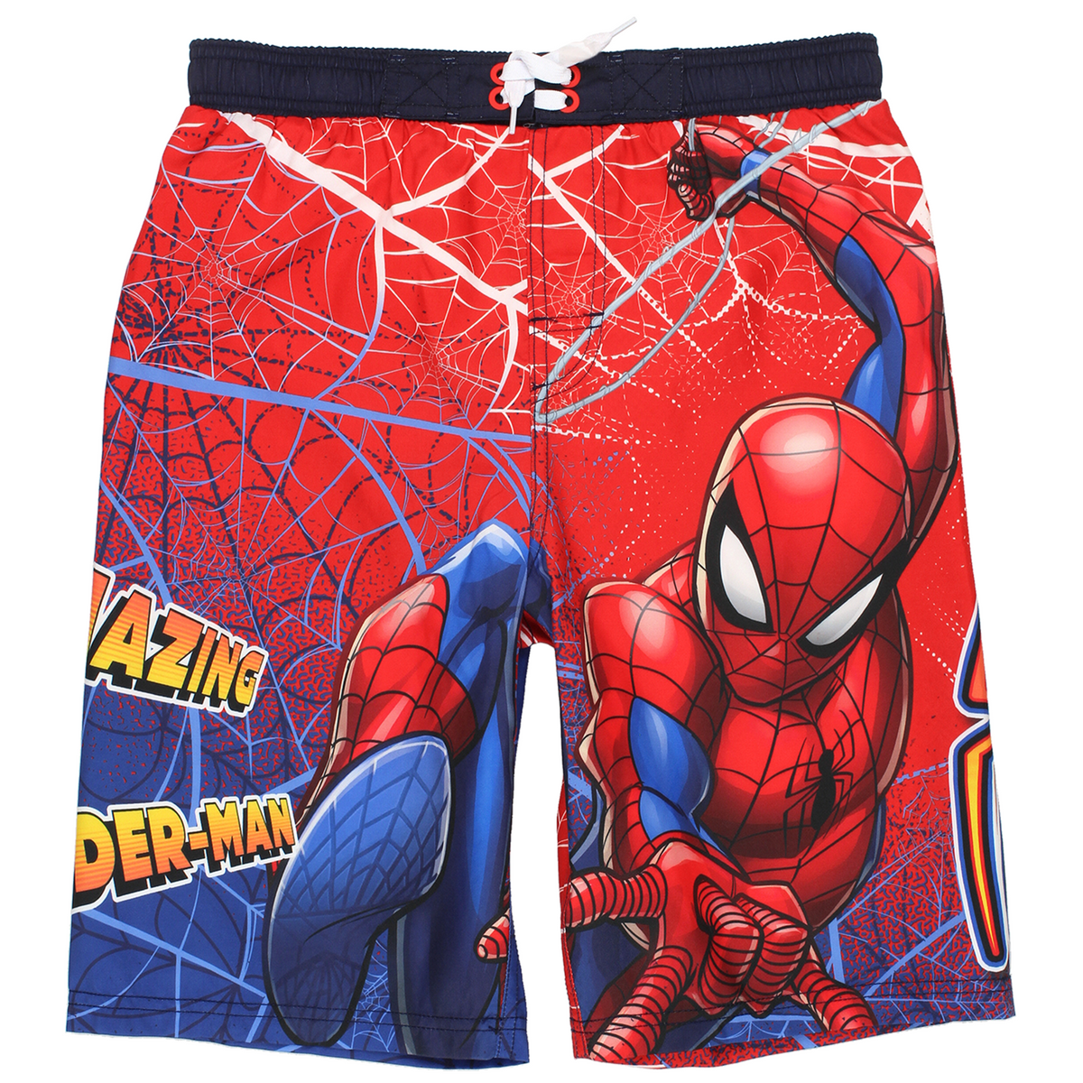 Marvel Spider-Man Boys Swim Trunks, UPF50 Sun Protection, Quick Dry Sw ...