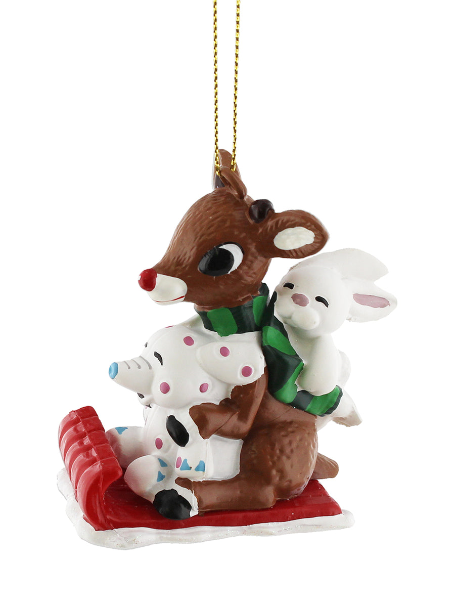 Kurt S. Adler Rudolph the Red-Nosed Reindeer with Misfit Toys Christma ...