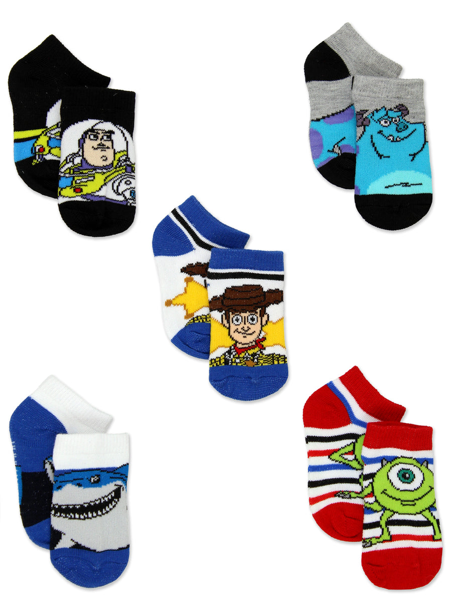 Disney Pixar Characters Socks 5-Pack – Yankee Toybox